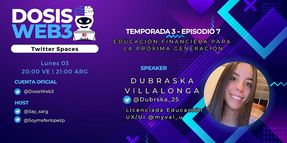Spaces DW3 - Temporada 3 Episodio 7 - Educación financiera para la próxima generación [ES|EN ...